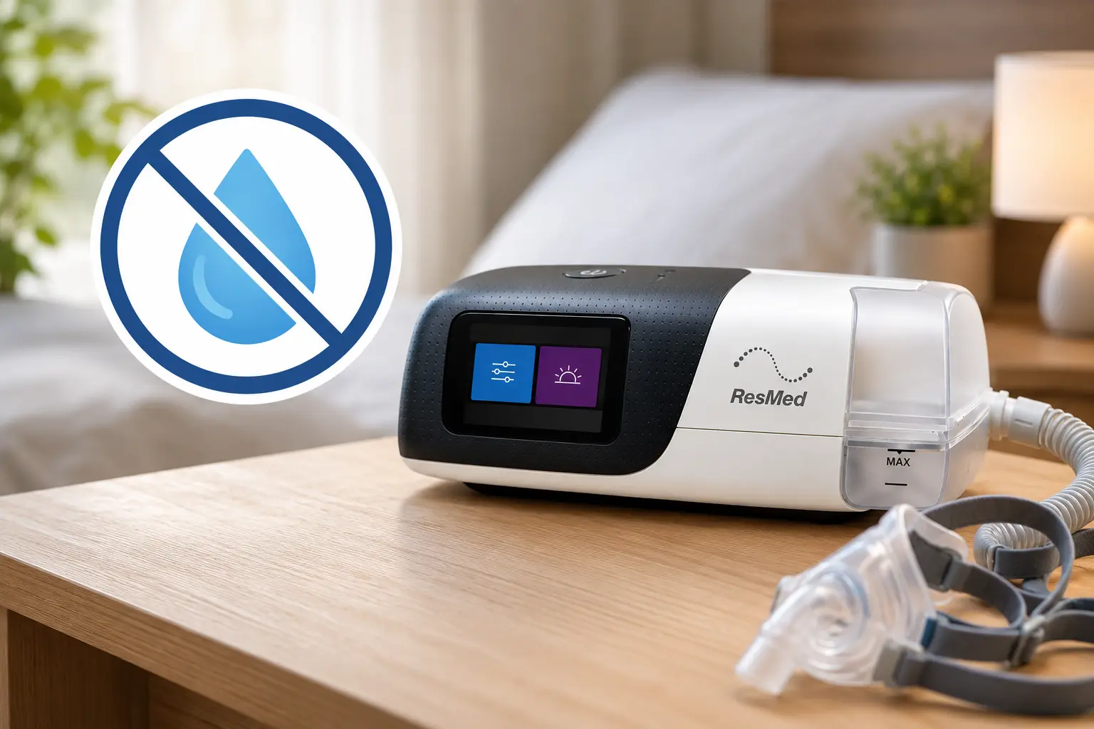 Can I Use ResMed CPAP Without Water? Warning Signs 2026